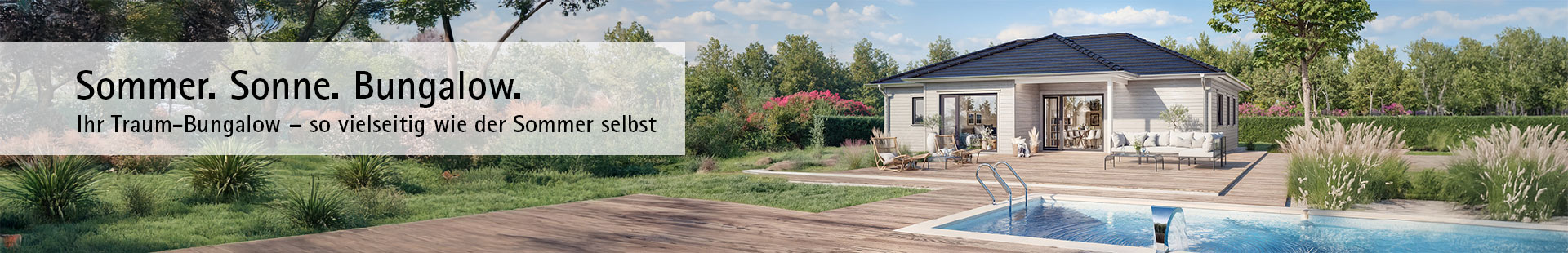 Fertighaus Bungalow und Winkelbungalow bauen mit ScanHaus